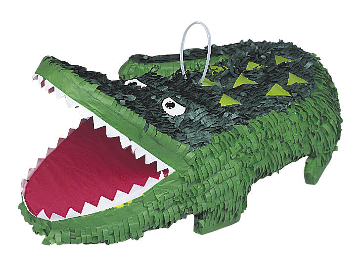 Klassisk Pinata - Alligator / Krokodille Standard - Partyland